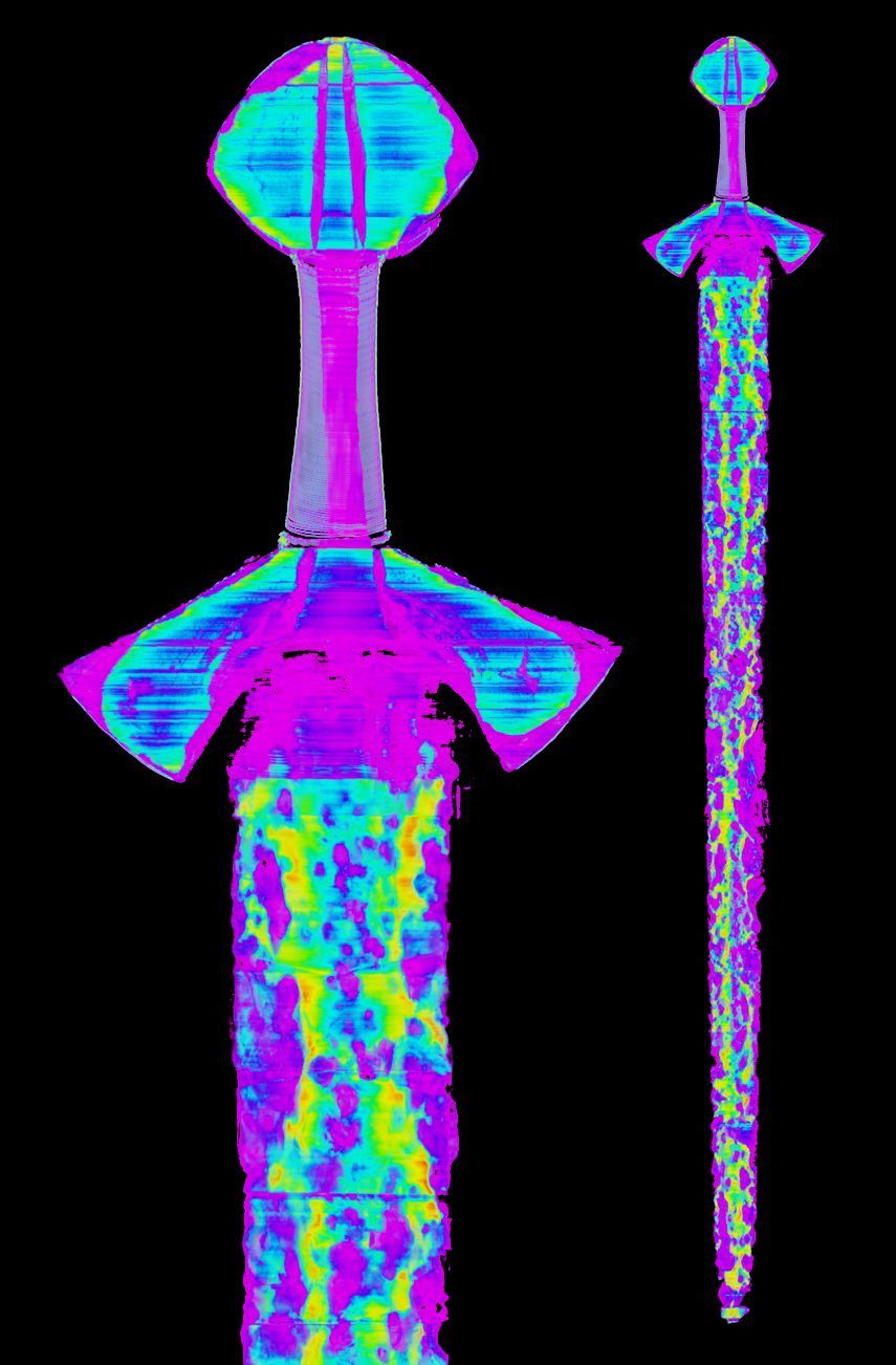 Kulturhistorisk Museum in Oslo and Interspectral digitalizes a unique sword from the Viking era ...